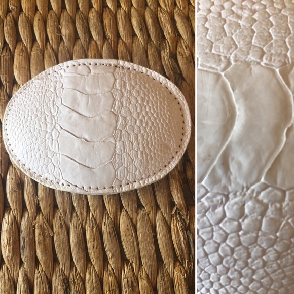 Accessories | Leather Belt Buckle Alligator Skin Texture | Poshmark